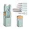 Amazon.com: Tasty Kitchen Knife Set with Block, Cutlery Set includes ...