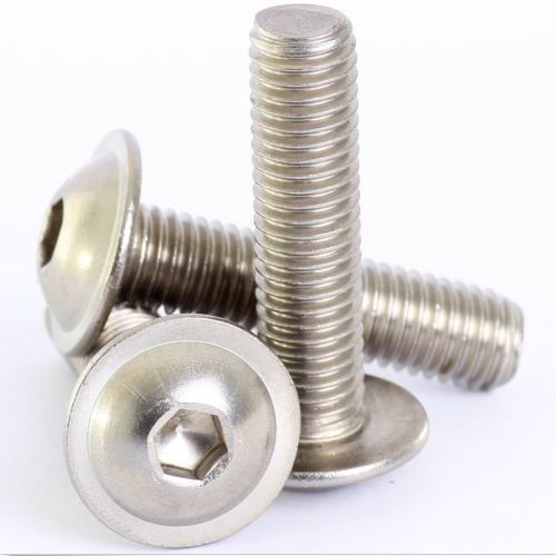 10 M4 x 20 mm M3 M4 M5 M6 A2 Edelstahl Innensechskant Flansch Button ...