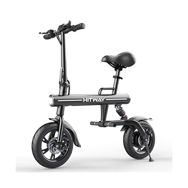 HITWAY 12 Inch Mini E Bike, 250W Small Electric Bike Foldable ...