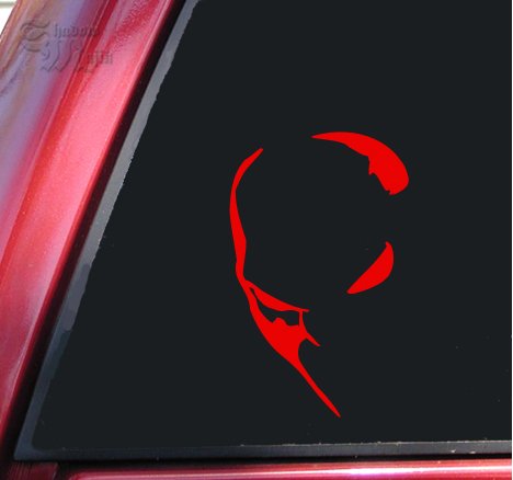 Amazon.com: ShadowMajik Spawn Face Vinyl Decal Sticker (6" X 3.8", Red ...