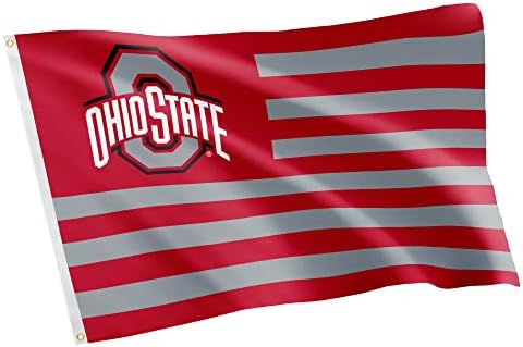 Amazon.com : Desert Cactus Ohio State University Flag Buckeyes OSU Flag ...