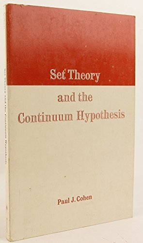 Set Theory and the Continuum Hypothesis: Cohen, Paul J.: 9780805323276 ...