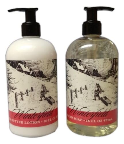Amazon.com : Greenwich Bay WINTERFIELD Holiday Shea Butter Hand Soap ...
