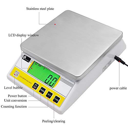 CGOLDENWALL 10kg x 0.1g Digital Precision Electronic Balance - Want It All