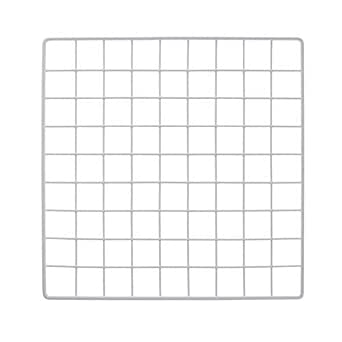 Amazon.com: Mini White Grid Panel 14" W x 14" H 1.5" Squares Grid Panel ...