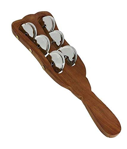 Devama the Divine Elegant Muscial Instrument Wooden Jhika with steel ...