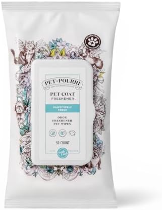 Amazon.com: Poo-Pourri Pawsitively Fresh Deodorizing Pet Wipes – Quick ...