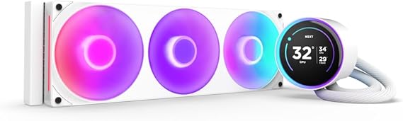 NZXT Kraken Elite 360 RGB - AIO CPU Liquid Cooler - 360mm Radiator ...