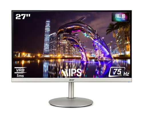 Acer CB272 27 Inch Full HD IPS Zero Frame Professional LCD Monitor with ...