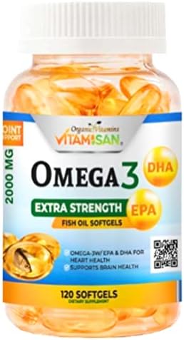 Amazon.com: Organic Vitamins súper Omega 3 Ultra Pure Fish Oil ...