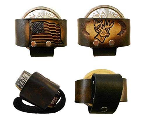 Amazon.com: Leather Snuff Can Holder, Holster, Chew Dip Tobacco Case ...