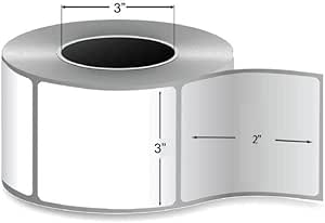 Amazon.com: Shield Label Thermal Transfer Labels, 3 x 2 Inch, 4 Rolls ...