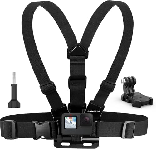 Sametop Chest Mount Strap Harness Chesty Body Mount Compatible with ...