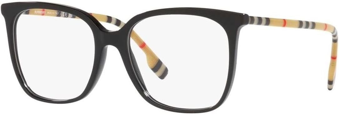 Amazon.com: BURBERRY Eyeglasses BE 2367 3853 Louise Black : Clothing ...