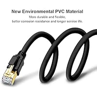 Amazon.com: CAT 8 Ethernet Cable, 6ft (5 Pack) Ultra High Speed 40Gbps ...