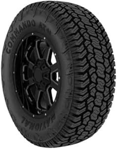 Amazon.com: National Commando AT4S New 265/75R16 116T : Automotive