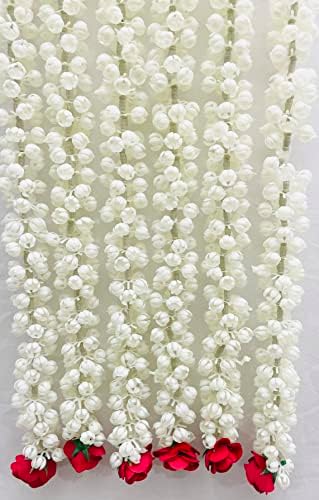 Buy SPHINX Artificial Jasmine Buds (Mogra) & Rose Strings garlands for ...