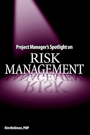 Buy Project Manager's Spotlight on Risk Management Book Online at Low ...