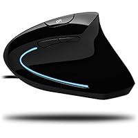 Amazon.com: Adesso iMouse E1 - Vertical Ergonomic Illuminated Mouse ...