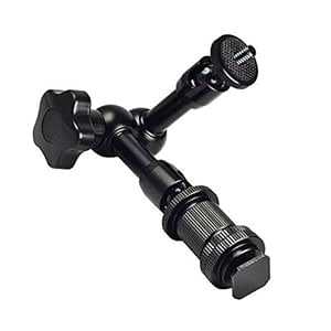 WHIZZO 7" Magic Arm Articulating Friction Arm with Hot Shoe Mounts 1/4 ...