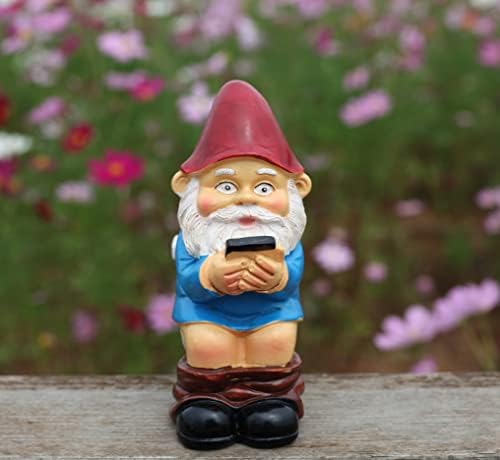 Amazon.com: 3.5'' Funny Christmas Gnomes Figurine, Mini Naughty ...