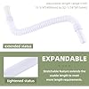 Angle Simple Drain Hose Extension, Plastic Bathroom Sink Drain Pipe ...