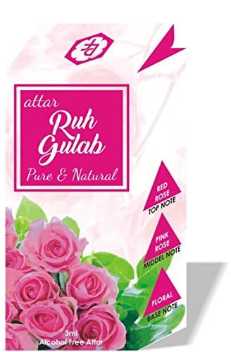 Amazon.com : Generic Attar Ruh Gulab Alcohol-Free Fragrance (4 ml), 0. ...