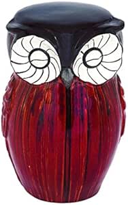 Amazon.com: SCULPTED OWL CERAMIC STOOL OR ACCENT TABLE : Home & Kitchen
