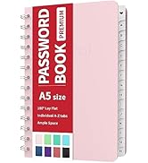 Amazon.com : Forvencer Password Book with Individual Alphabetical Tabs ...