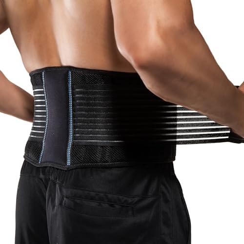 Amazon.com: AllyFlex Sports® Lightweight Back Brace for Men & Women ...