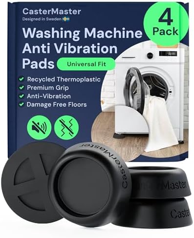Amazon.com: RUDUOMA Anti Vibration Pads for Washing Machine,Universal ...