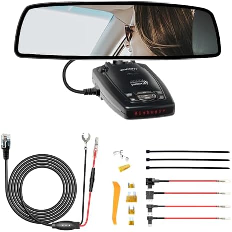 Amazon.com: SDSACZMU Radar Detector Rearview Mirror Rod Mounting ...