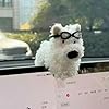 Amazon.com: PandaXun Creative Car Decoration Dog,Wiper Shift Handle ...