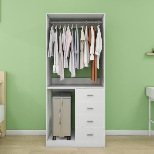 Amazon.com: 80'' Freestanding Closet System with Drawers - Features 2 ...