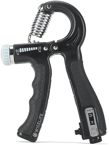 Boldfit Adjustable Hand Grip Strengthener, Hand Gripper With Counter ...