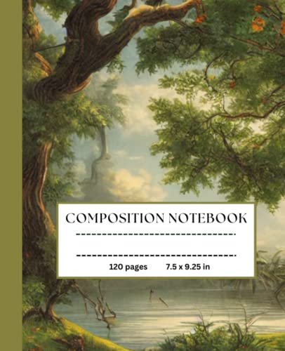 『Composition Notebook Nature Vintage: Composition Notebook for Nature ...