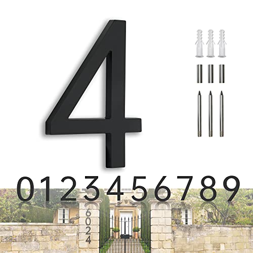 House Numbers for Outside 7 Inch(17.80CM) Metal Home Address Number ...