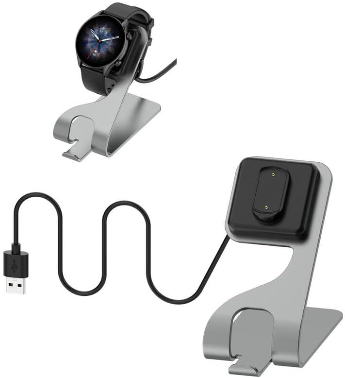 Amazon | Amazfit GTR4/GTR4 Pro/GTR3 Pro/GTS 4/GTS 3/T-Rex 2 対応 充電器 ...