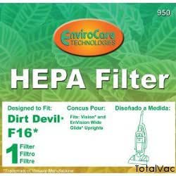 Amazon.com: Dirt Devil Vision Vacuum F16 HEPA Filter - Generic : Home ...