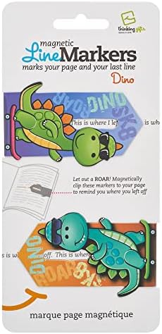 Gifts for Readers & Writers Linemarker Magnetic Bookmarks - Set of 2 ...