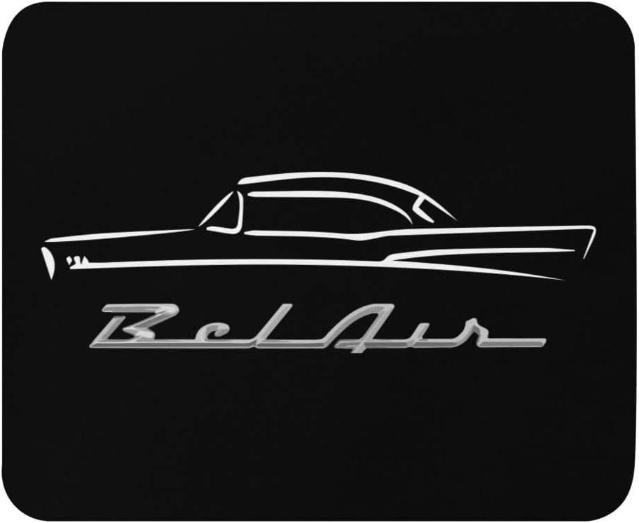 Amazon.com: 1957 Chevy 57 Belair Bel Air Outline Antique American ...