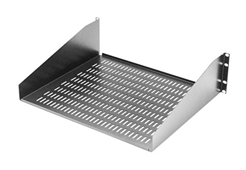 BUD Industries SA-1751-BT Steel Ventilated Open Rack Equipment Shelf 15 ...