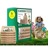 Amazon.com: Heavy Duty Reusable Burlap Sacks 32" X 40" – Perfect Burlap ...