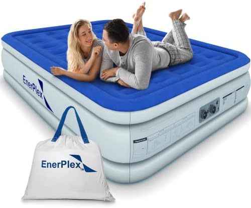 EnerPlex Never-Leak Air Mattress with Built in Pump Raised Luxury ...