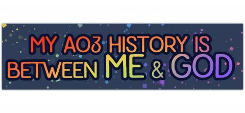 Amazon.com: Fanfiction Sticker | Fandom Sticker | Fan fiction sticker ...