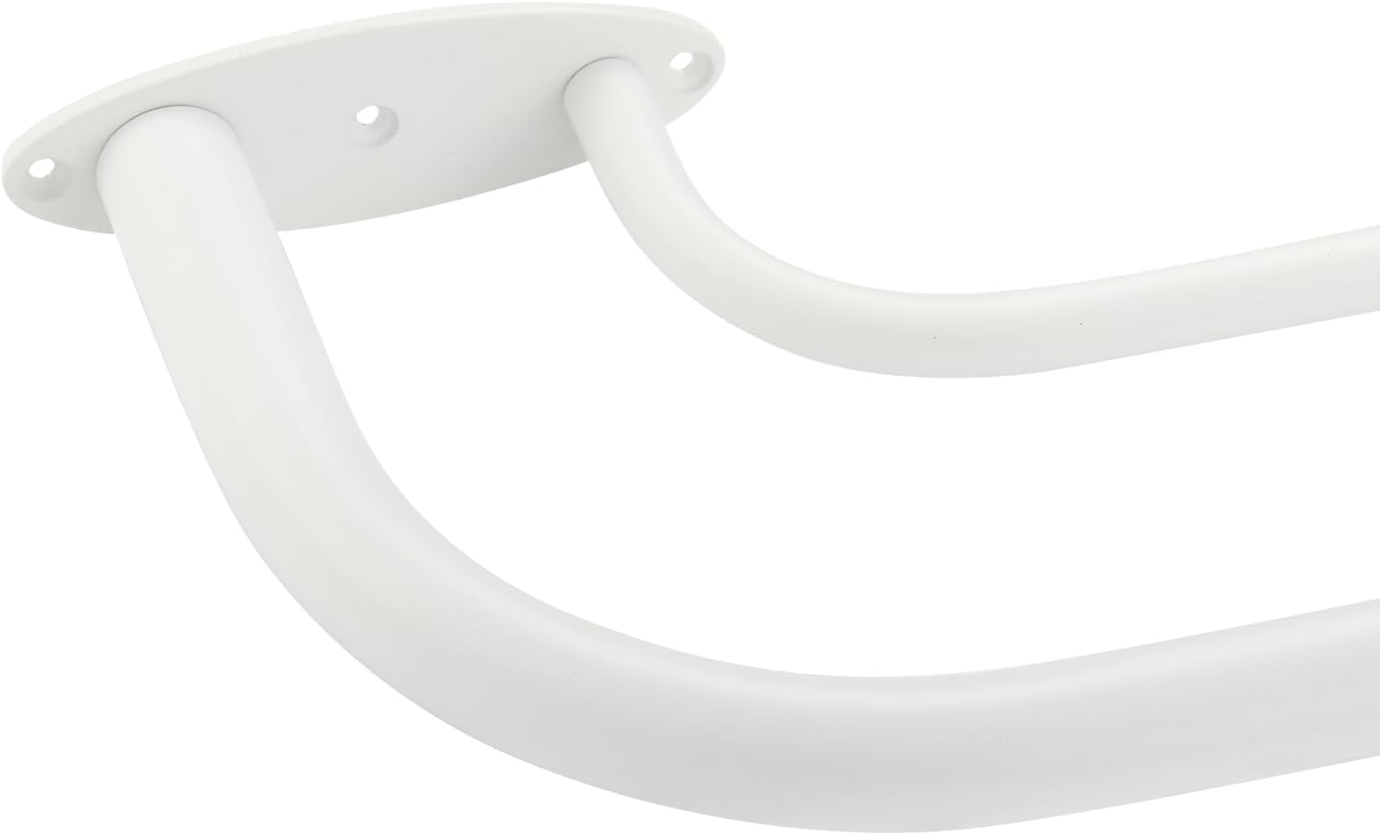 Amazon.com: Room Darkening Wrap Around Double Curtain Rod Set ...