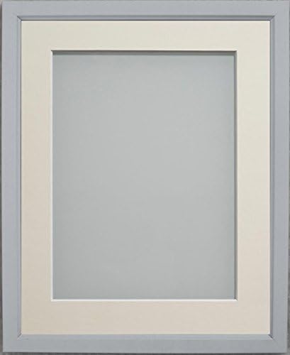 Frame Company Drayton Range A4 Grey Picture Photo Frame with Ivory ...