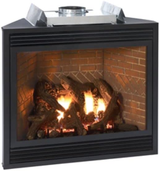 Amazon.com: Luxury 36" Direct-Vent NG Millivolt Control Fireplace ...