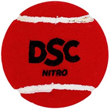 DSC Nitro Heavy Tennis Cricket Ball (Red) Pack of 12 : Amazon.in ...