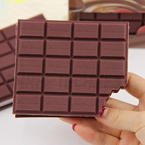 Omank® 1 Chocolate Scented Notebook Small Memo Chocolate Shape Pocket ...